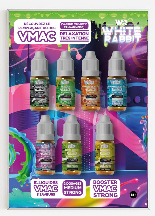 VMAC (10% THCP e 5% HHCPO) Booster – White Rabbit - weedus.pt